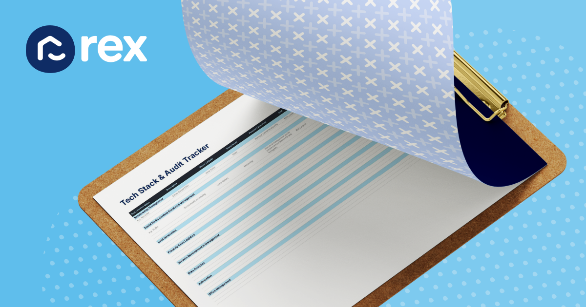 Real Estate Tech Stack & Audit Tracker — Rex